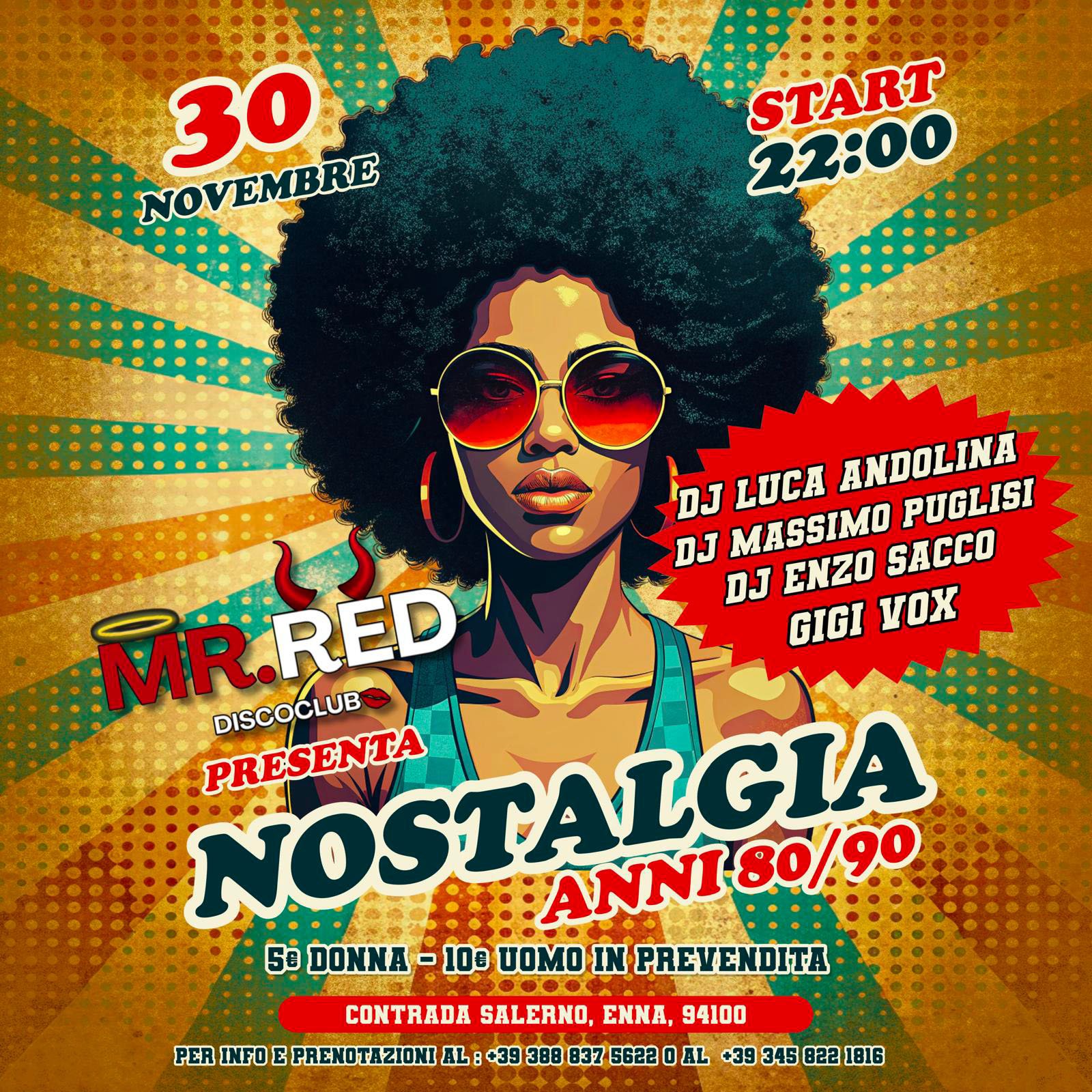 Biglietti NOSTALGIA ANNI 80 - 90- Ticketzeta