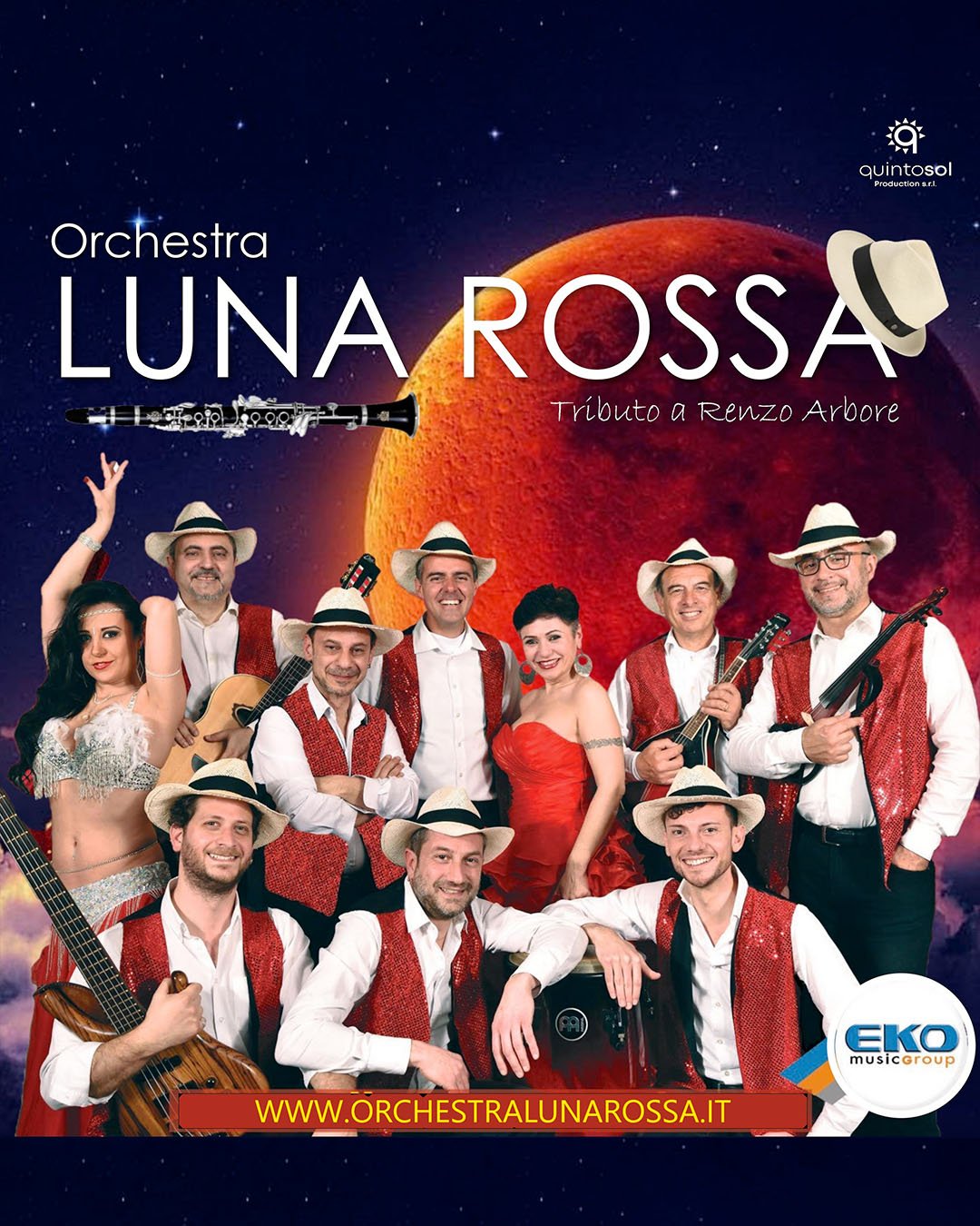 Orchestra Luna Rossa in Omaggio a Renzo Arbore Cine Teatro Olimpia 10 ...